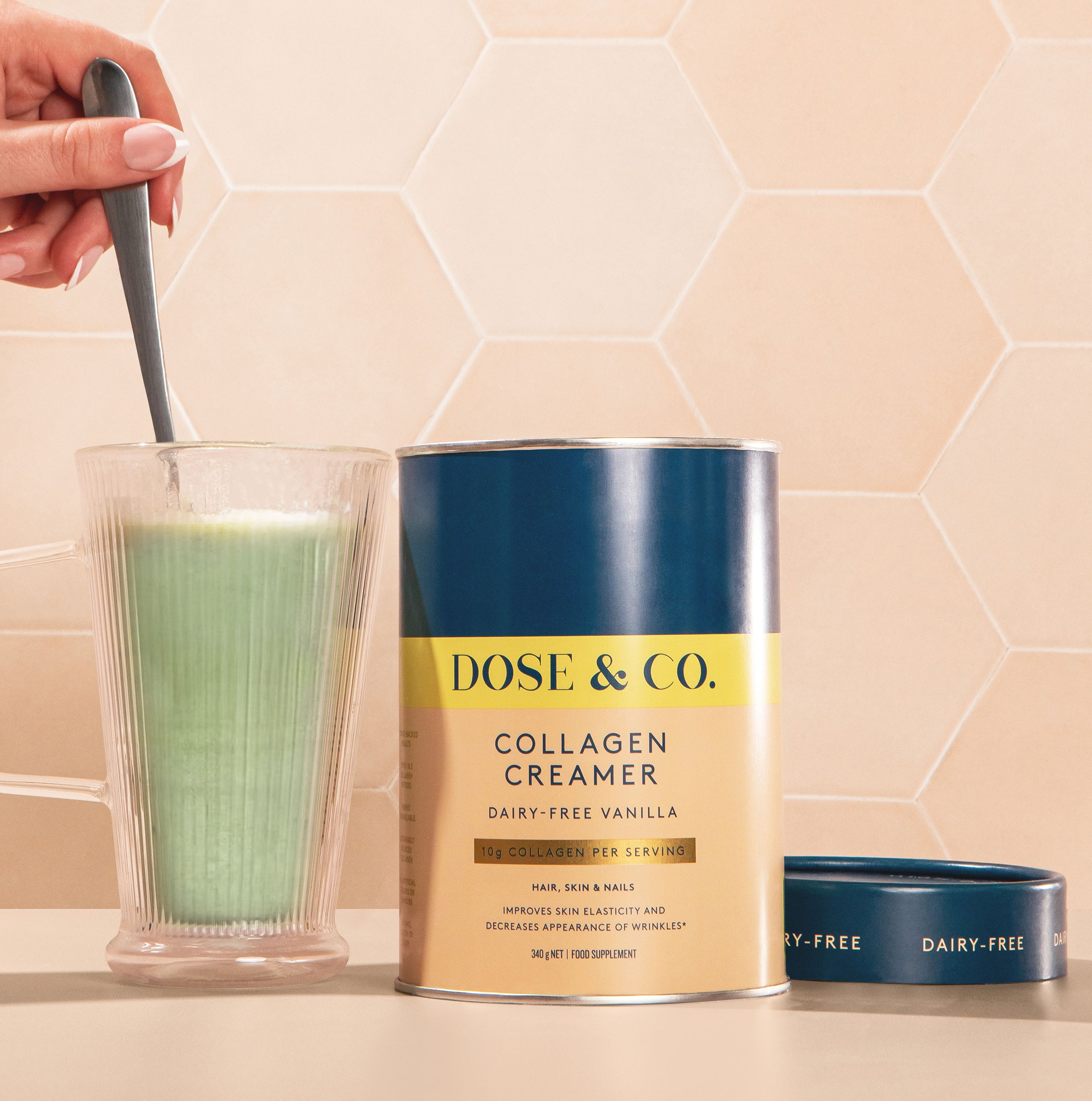 Dairy-Free Collagen Creamer Vanilla | Dose & Co | AU – Dose & Co ...